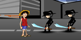 One Piece Luffy vs CP9 - Play online - DBZGames.org